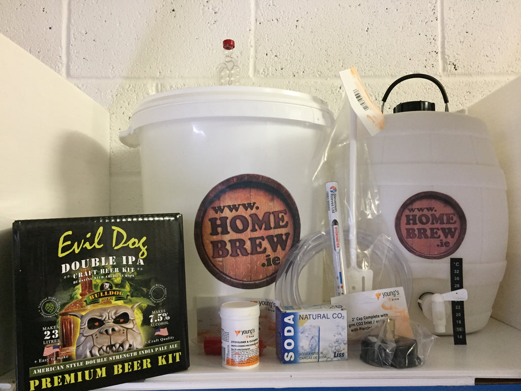 Homebrew.ie Premium Starter Kit including Barrel, Co2 Kit and Bulldog ...